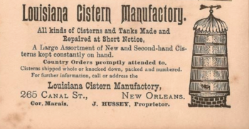 The Rise & Fall of the New Orleans Cistern | Preservation Resource ...