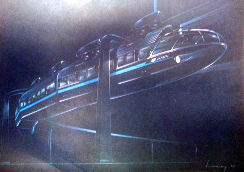 Space-age monorail was a 1950s dream that almost became a New Orleans ...