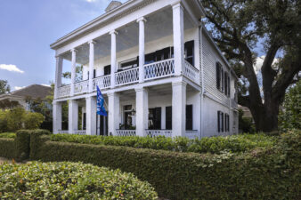 A restored Greek Revival landmark meets the needs of a modern family
