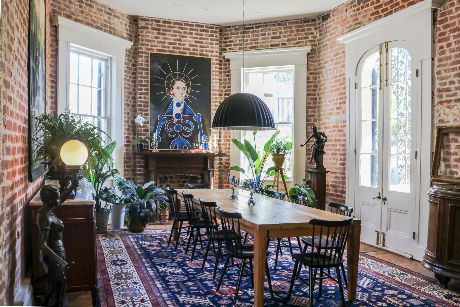 Owners embrace color and eclectic style inside restored 1850s Greek ...